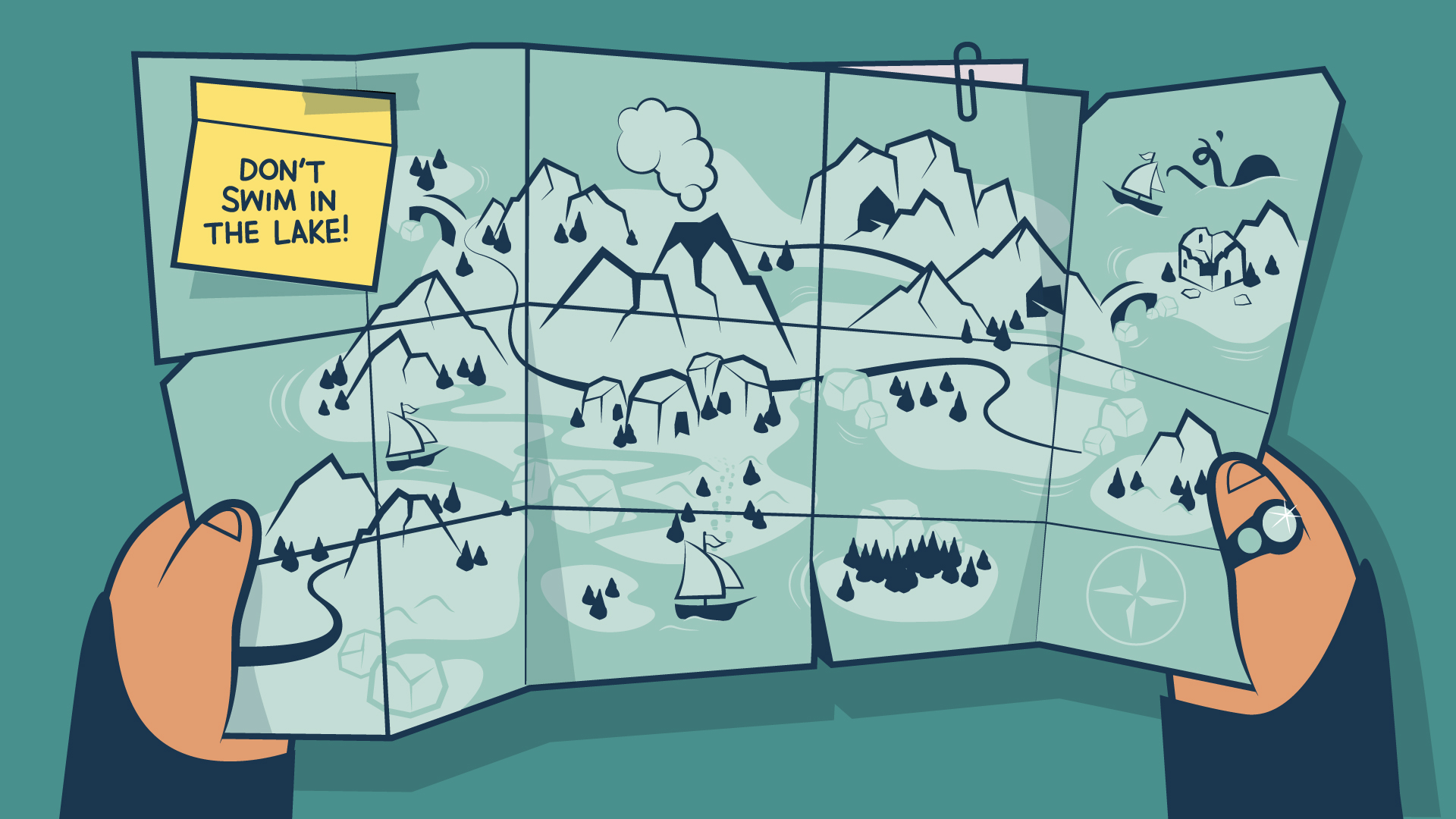 Tunic hides instruction manual pages for the game you're playing in the ...