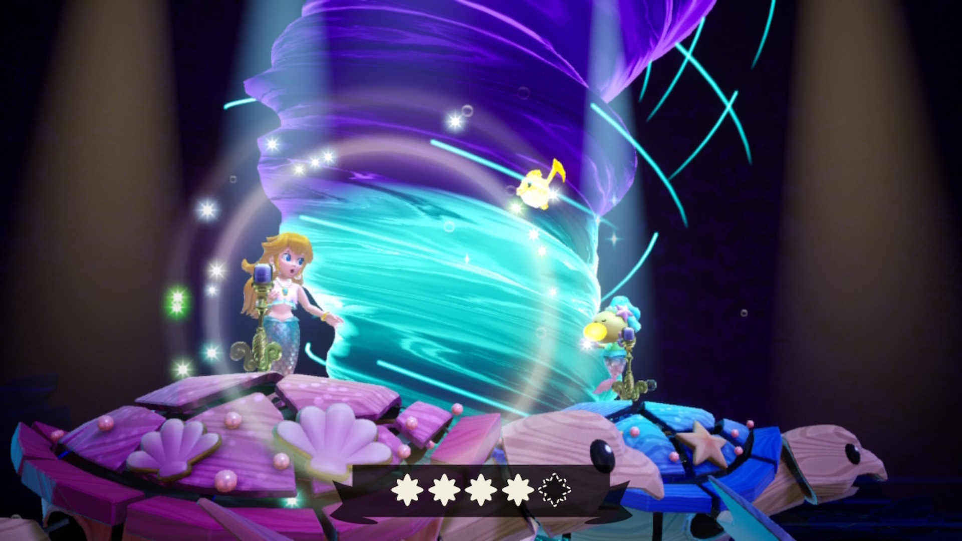 Princess Peach: Showtime The Dark Locomotive & the Doomed Town Sparkle ...