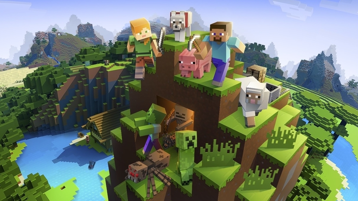 Minecraft fans find seed for famous title-screen background panorama ...